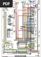 67 Mustang Wiring Diagrams (Colorized) | PDF | Switch | Fuse (Electrical)