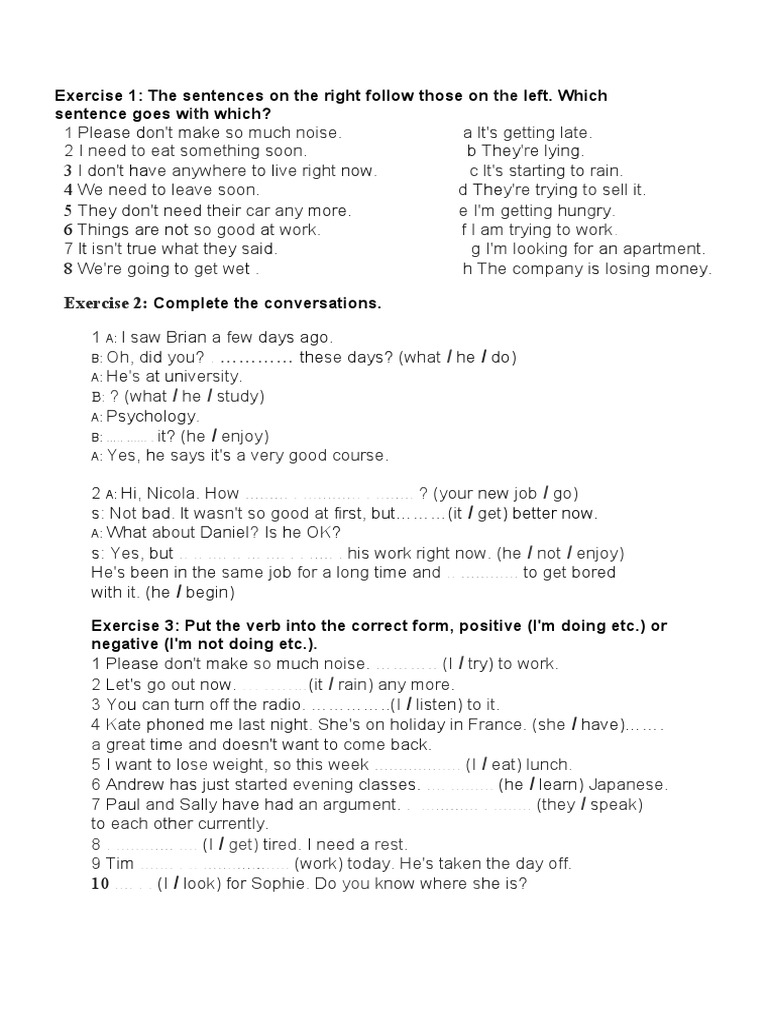 D Ha Li in N L The I Not LT Id - N T: Exercise 2 | PDF