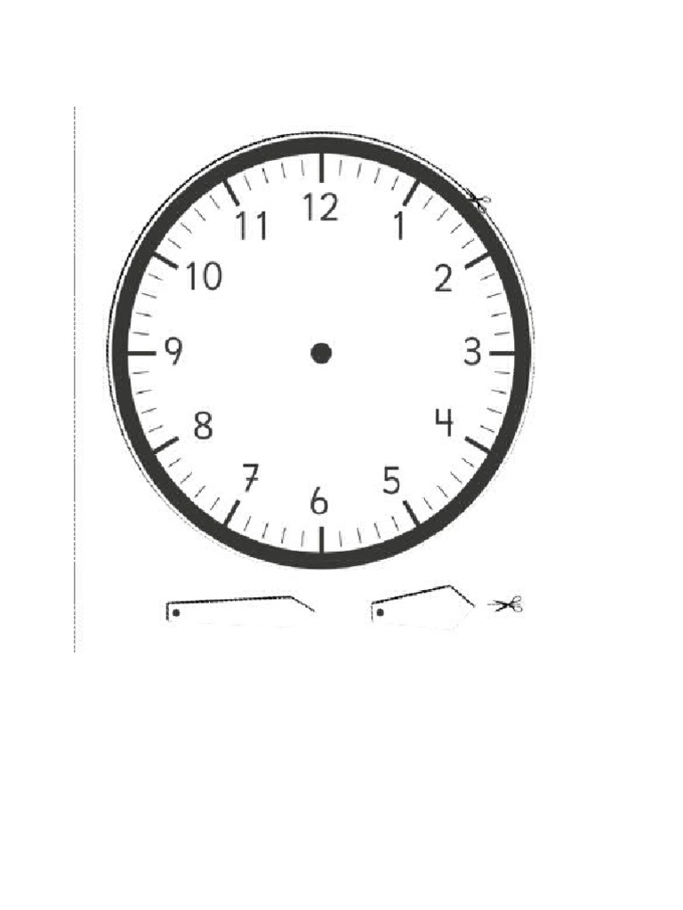 Reloj para Imprimir | PDF