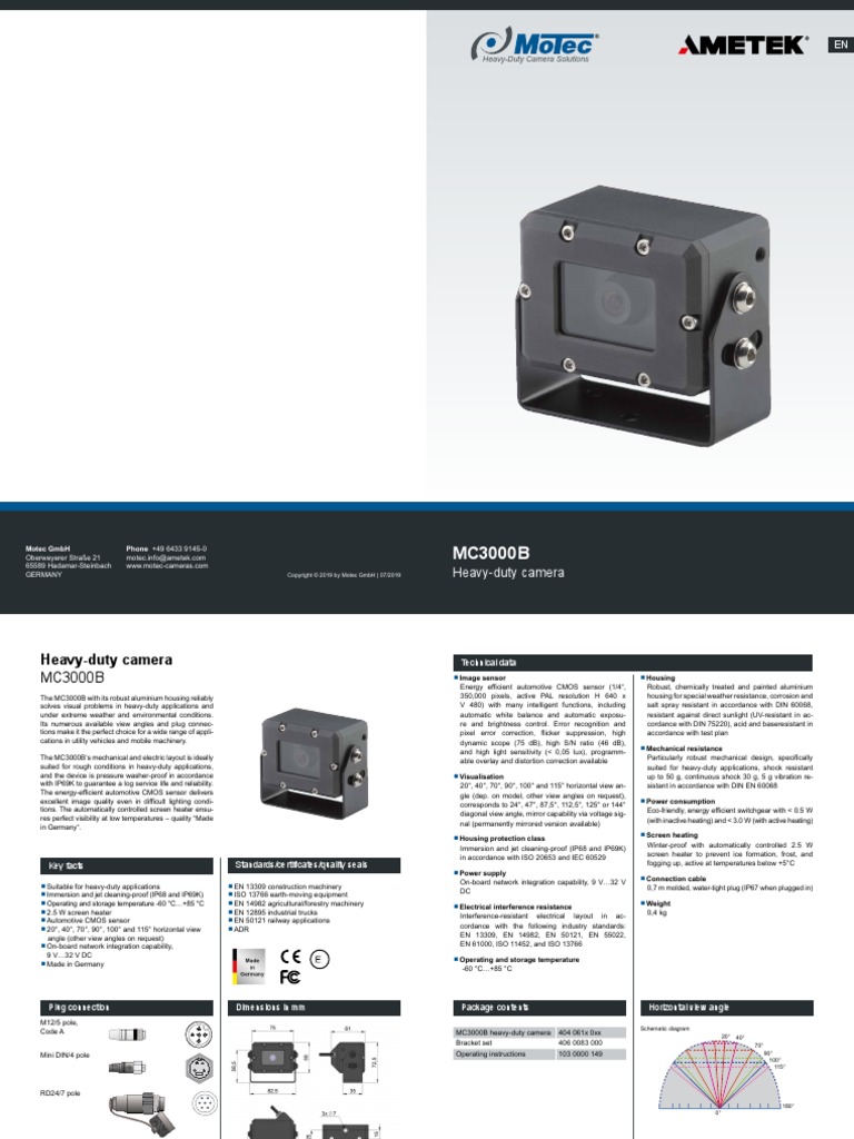 Heavy-Duty Camera Solutions Heavy-Duty Camera Solutions | PDF | Sensor ...