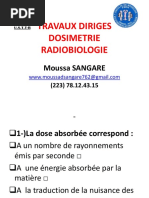Dosimétrie et Radioprotection Essentielle | PDF | Dose absorbée ...