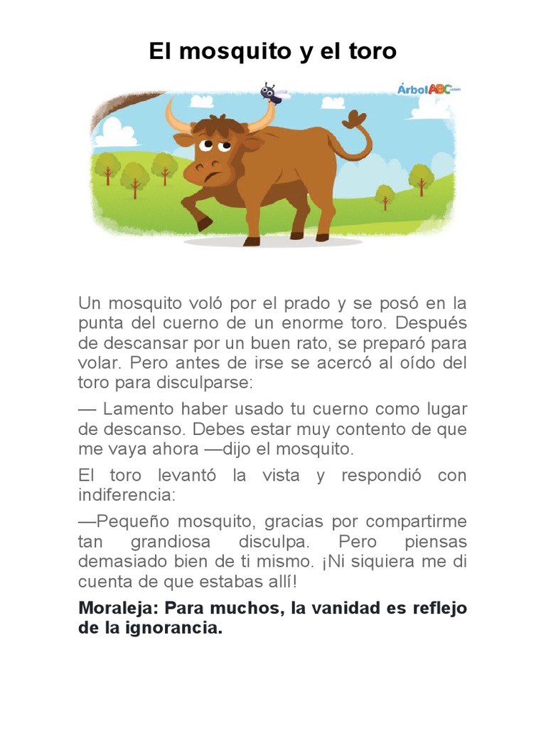 El Mosquito y El Toro | PDF