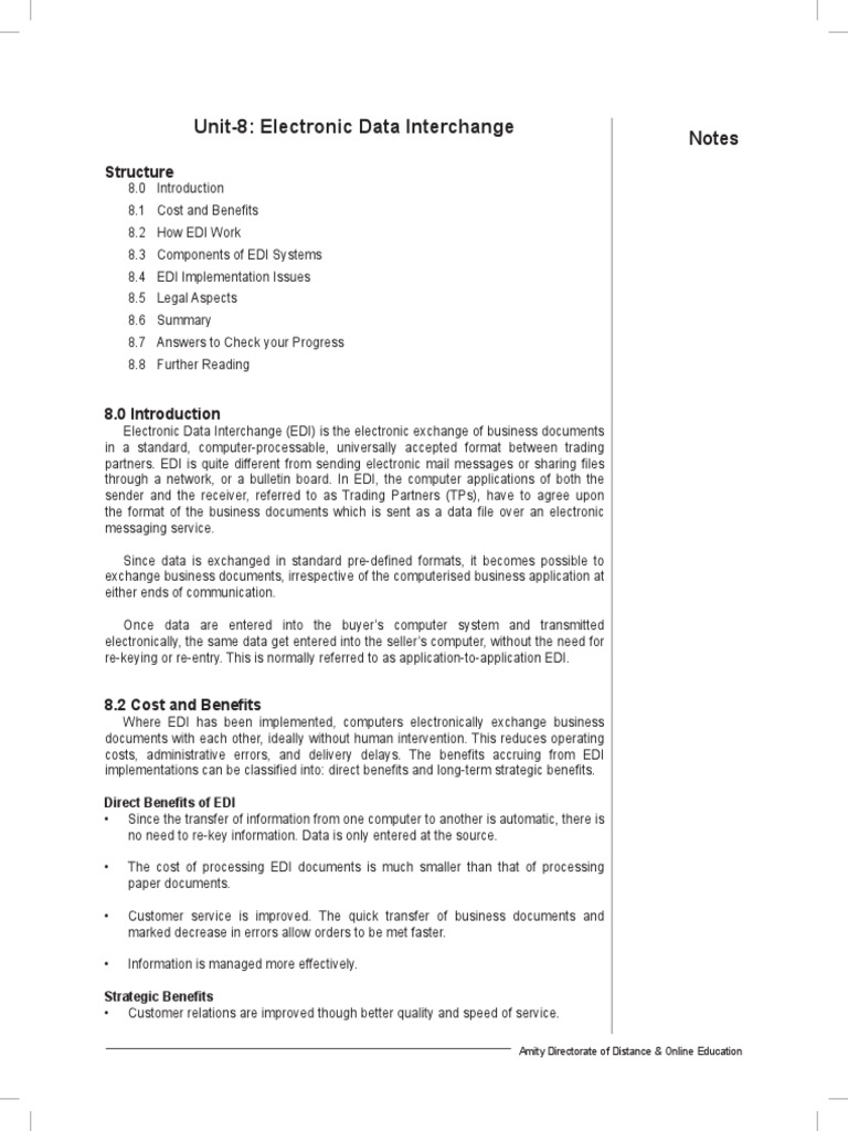 Computer Application in Business - 5 | PDF | Electronic Data ...