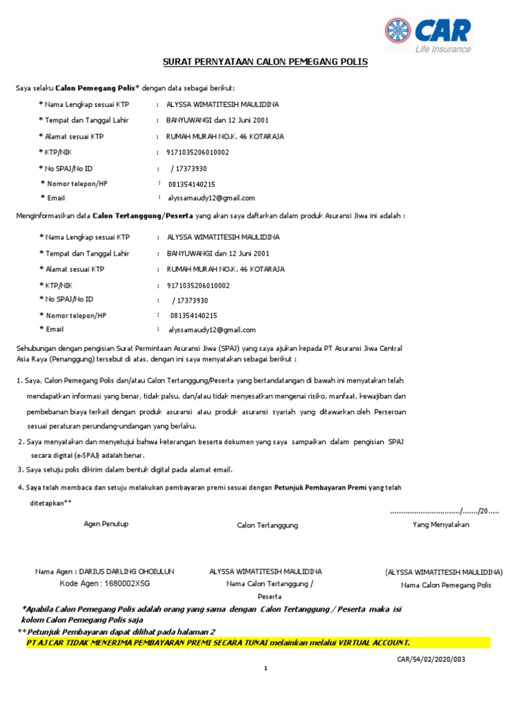 Alyssa - SP CPP1 | PDF