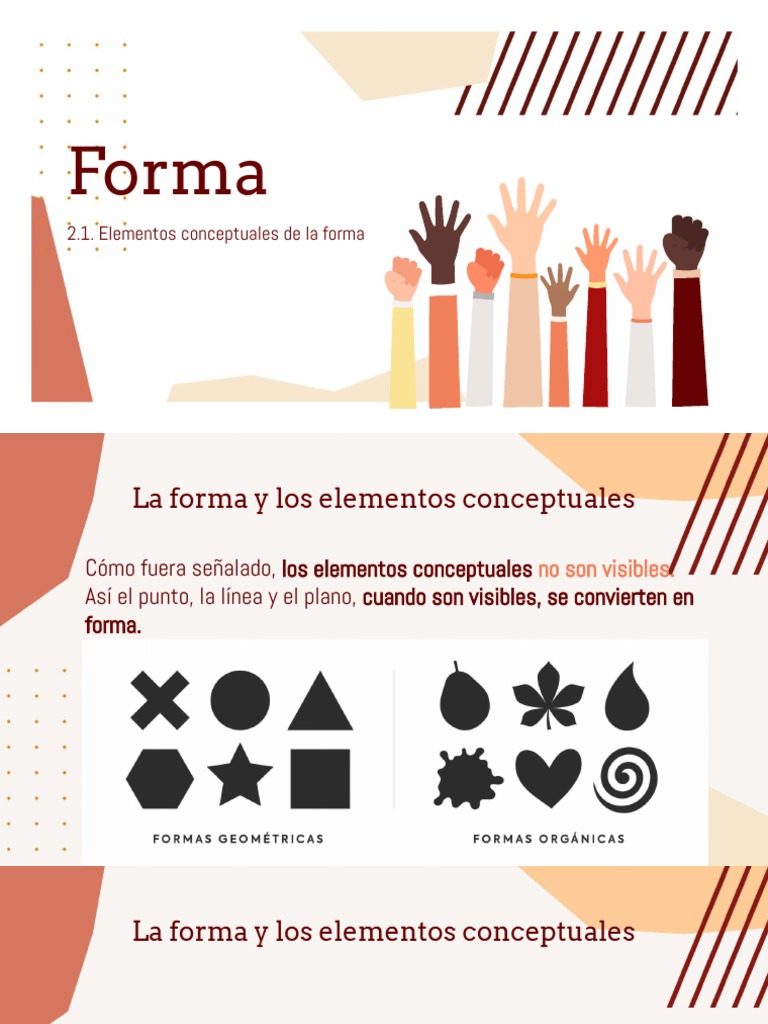 2.1. Elementos Conceptuales de La Forma | PDF | Color | Dibujo