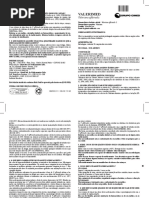 Bula do Vóric (Trometamol Cetorolaco) | PDF | Gravidez | Analgésico