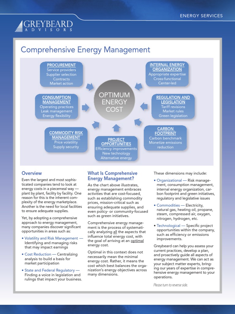Comprehensive Energy MGMT | PDF | Energy Management | Risk Management