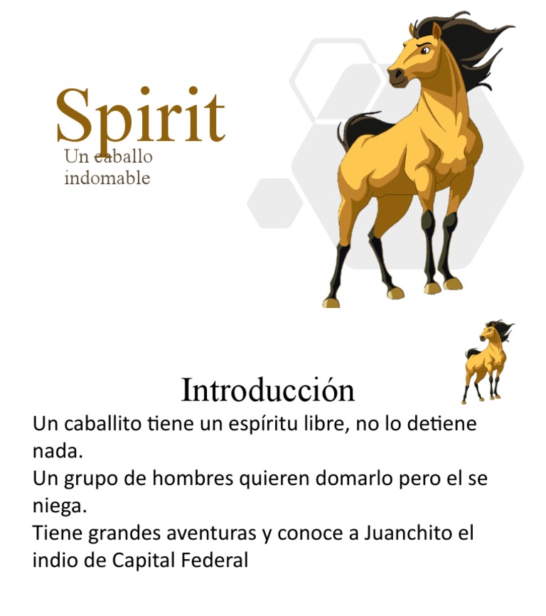 Spirit: Aventura de un Caballo Indomable | PDF