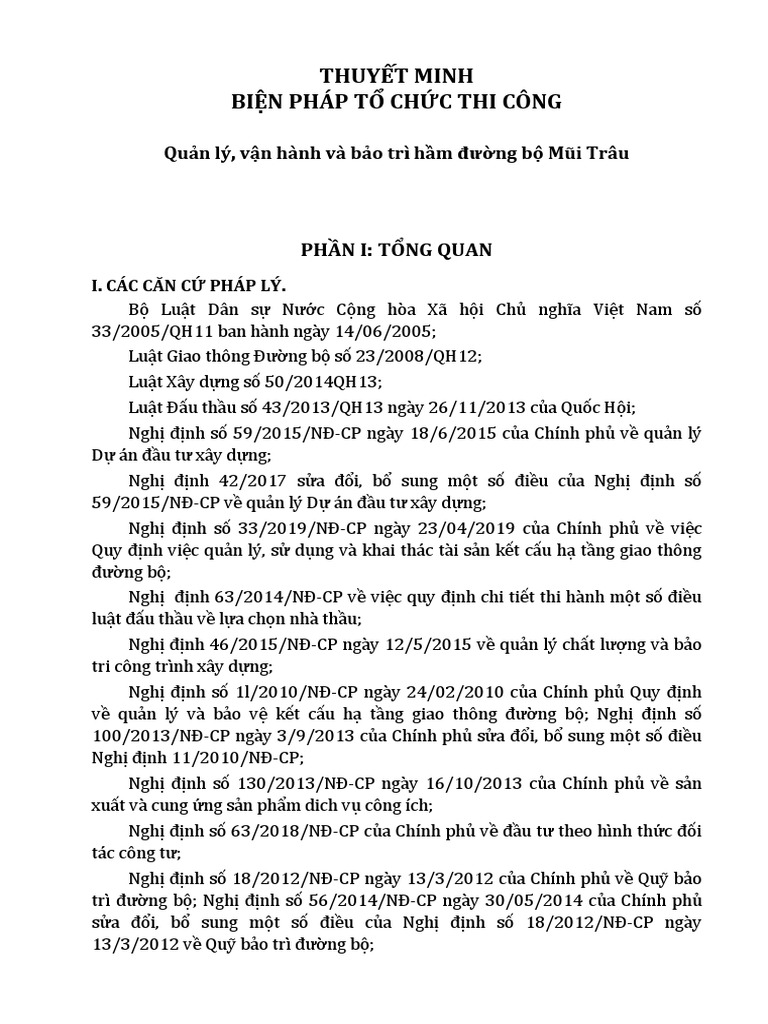 TM BPTC QLVH Ham Mui Trau | PDF