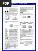 G-Shock Model 3357 Operation Guide | PDF | Daylight Saving Time | Time