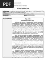 Balitaan Iskrip Sample Script For Newscasting in Filipino | PDF
