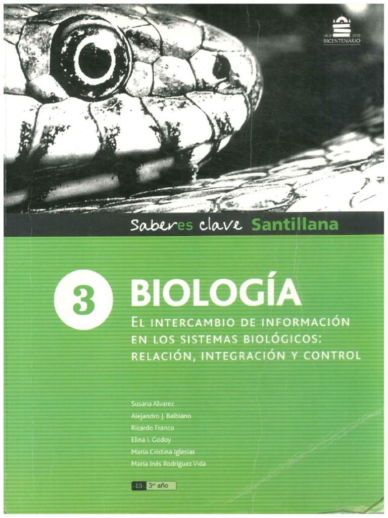 Biologia 3 Santillana | PDF