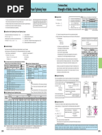 SSMA Table | PDF | Screw | Strength Of Materials