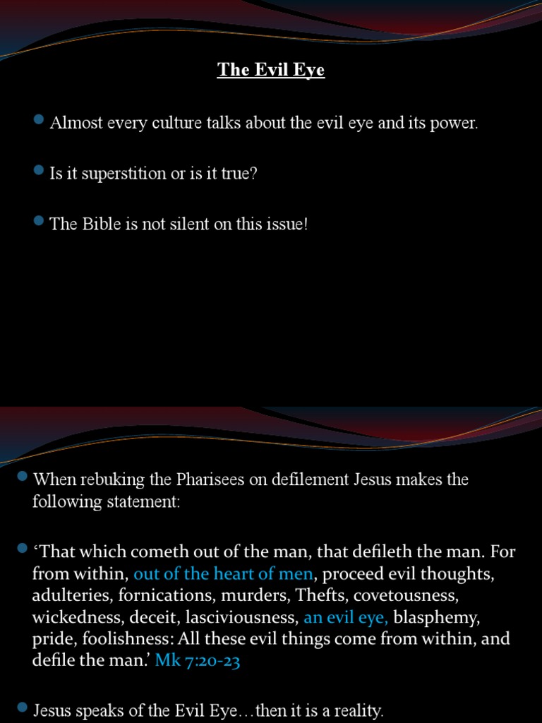 Evil Eye | PDF | Envy | Evil