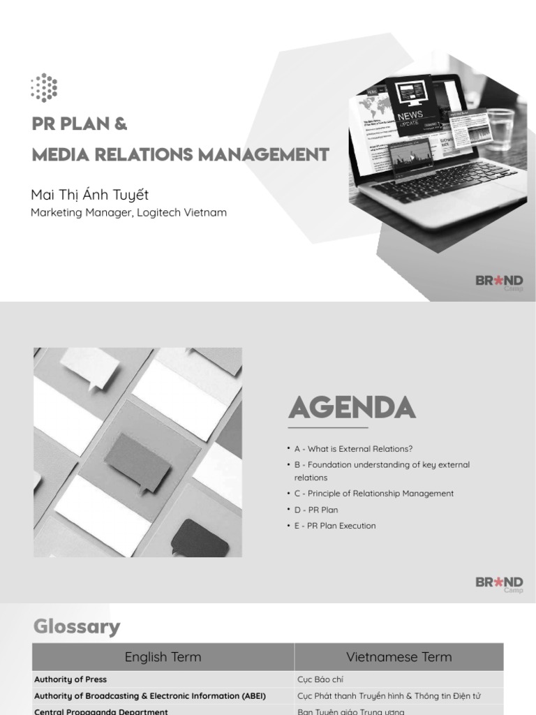 PR Plan & Media Relations Management | PDF