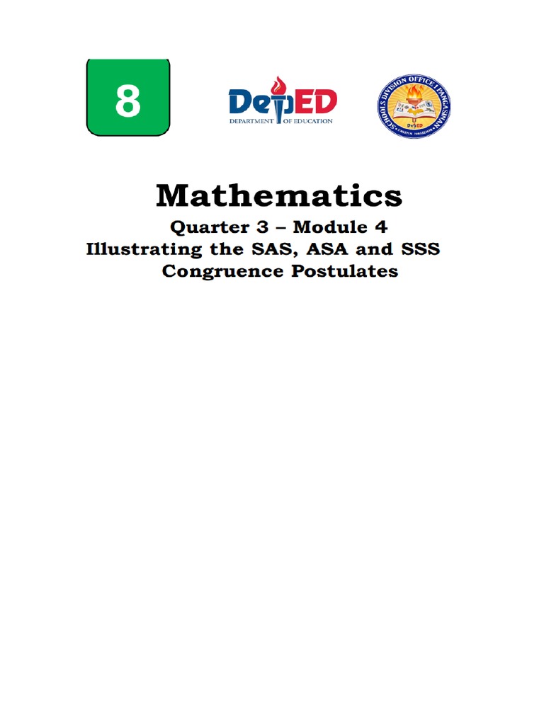 Math 8 Q3 Module 4 | PDF | Classical Geometry | Euclid