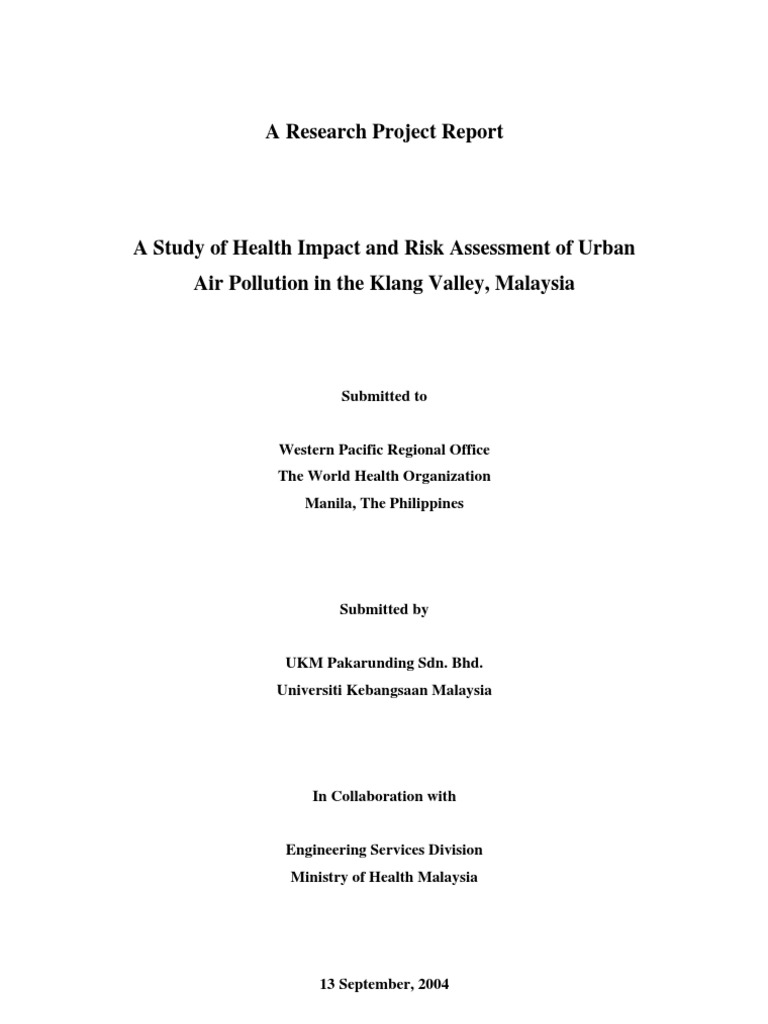 UKM Report | PDF | Wellness | Science & Mathematics