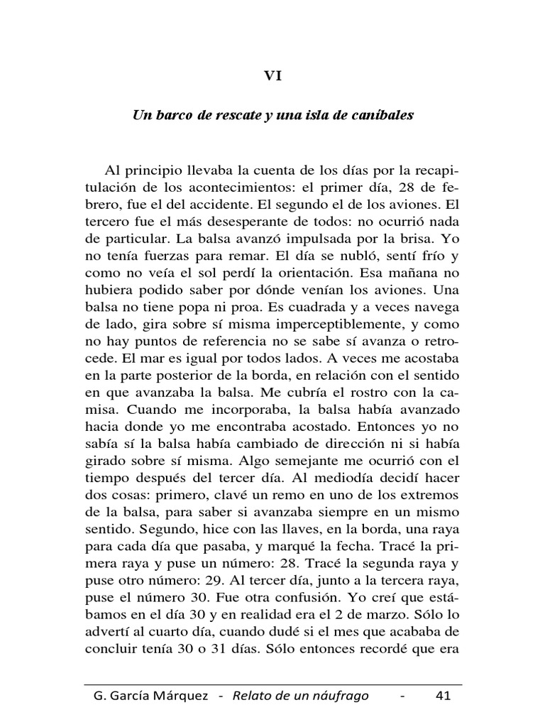 RELATO DE UN NAUFRAGO Un Barco de Rescate y Una Isla de Caníbales PARTE ...