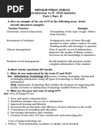 Chapter - Introduction To IT-ITes Industry Class 9 | PDF | Ct Scan ...