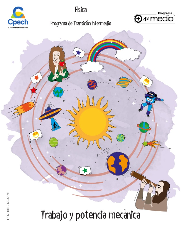 Guia Trabajo y Potencia Mecanica | PDF | Fuerza | Vector Euclidiano