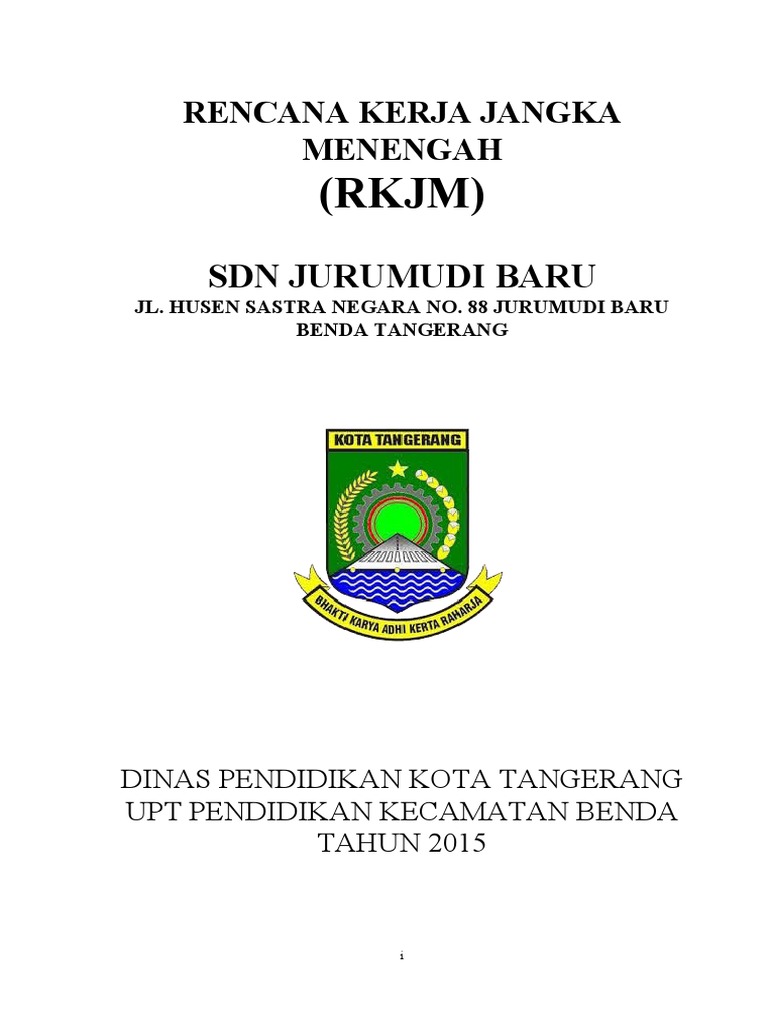 Rks - RKJM (Empat Tahunan) SDN Jurbar | PDF