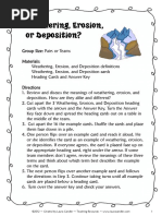 Rock Cycle Comic Strip | PDF | Rock (Geology) | Sedimentary Rock