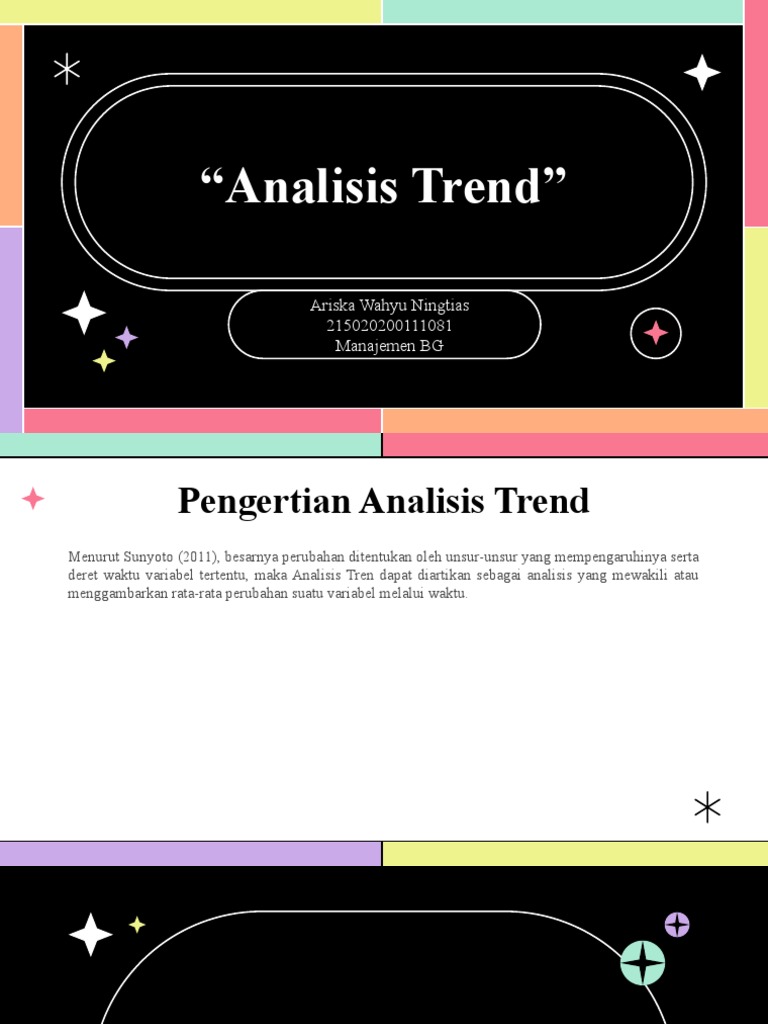 Analisis Trend | PDF | Bisnis | Metode & Bahan Ajar