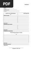 Barangay Annual Gender and Development (Gad) Plan and Budget CY 2023 | PDF