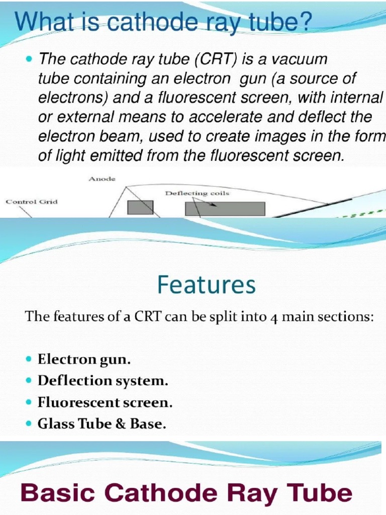 Cathode Ray Tube | PDF