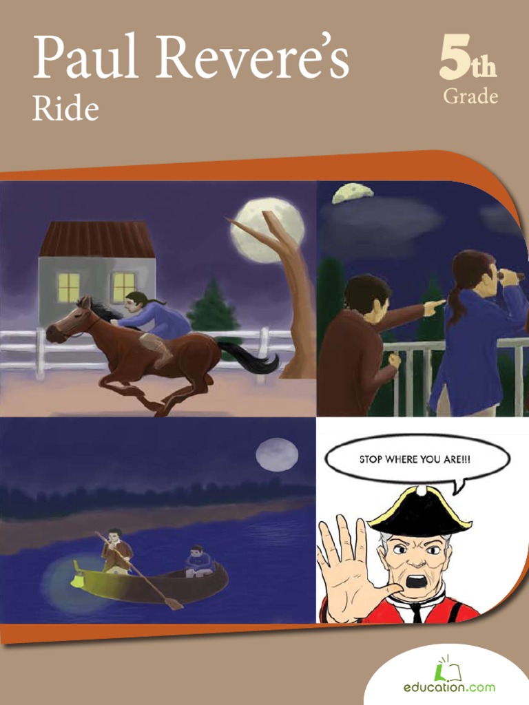 Paul Reveres Ride Workbook | PDF | American Revolution | Conflicts