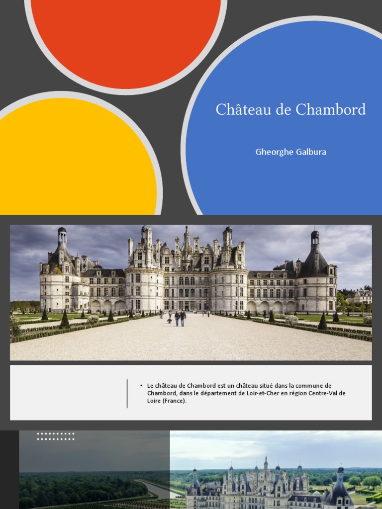 Histoire et caractéristiques de Chambord | PDF | Voyages