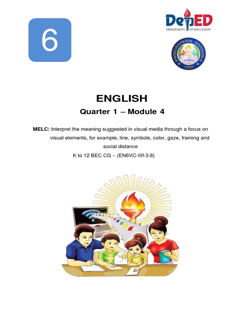 English: Quarter 1 - Module 4 | PDF | Infographics | Mass Media