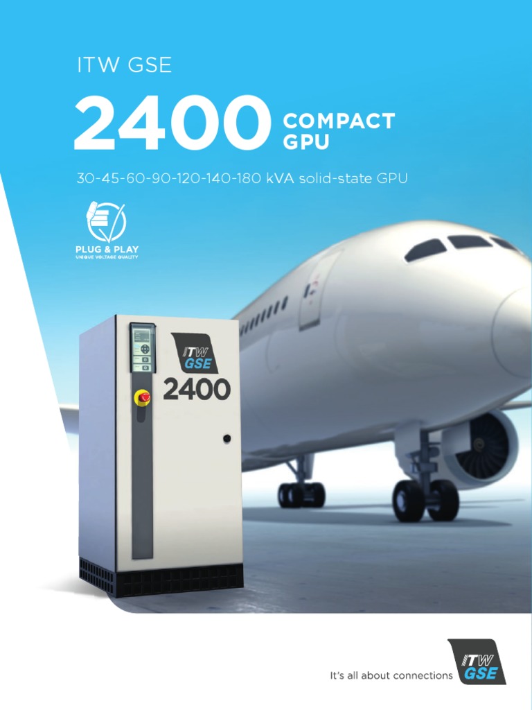ITW GSE 2400 Compact Solid-State GPU | PDF | Electrical Connector ...