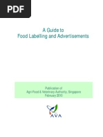 AAFCO Pet Food Labeling Guide TOC | PDF | Foods | Nutrition