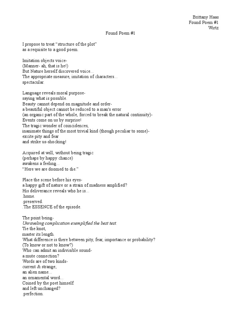 Exploring Poetic Structure and Beauty | PDF | General Fiction