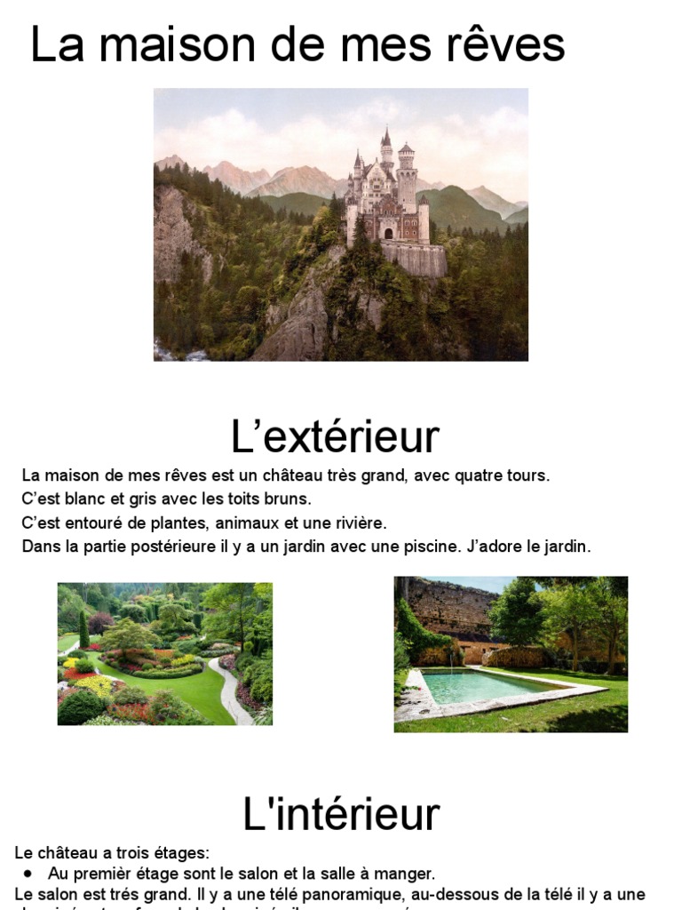 La Maison de Mes Rêves | PDF