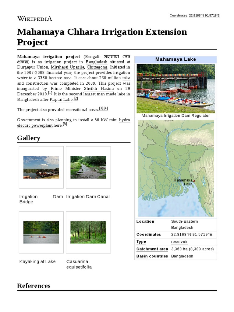 Mahamaya Irrigation Project Overview | PDF | Economies | Nature