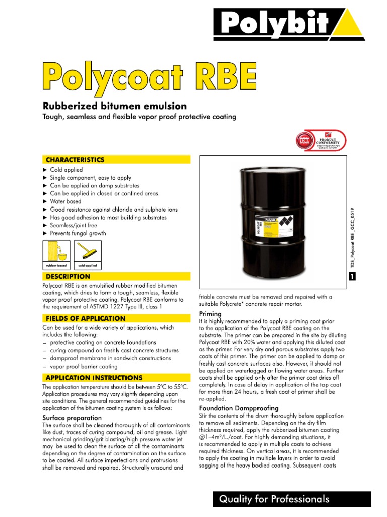 Polycoat Rbe | PDF