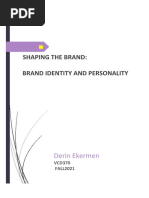Brand Identity Aaker's Model | PDF | Brand | Business