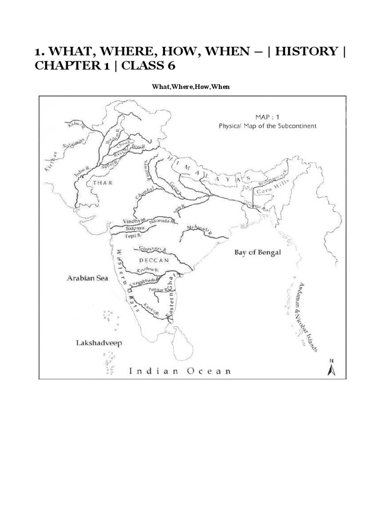 Understanding History: Key Concepts for Class 6 | PDF | Indus River