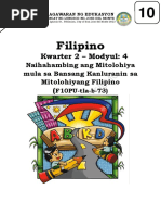 Fil10 Q2 M-3-Tula-V 5 | PDF