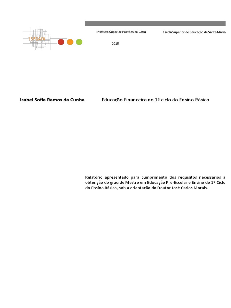 Tese Final-Vfinal Isabel | PDF Tese Final-Vfinal Isabel | PDF
