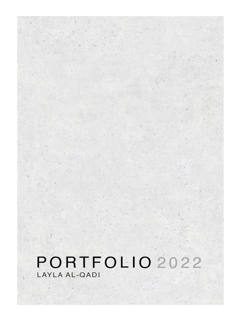 Architect's Portfolio 2022 | PDF | Mars
