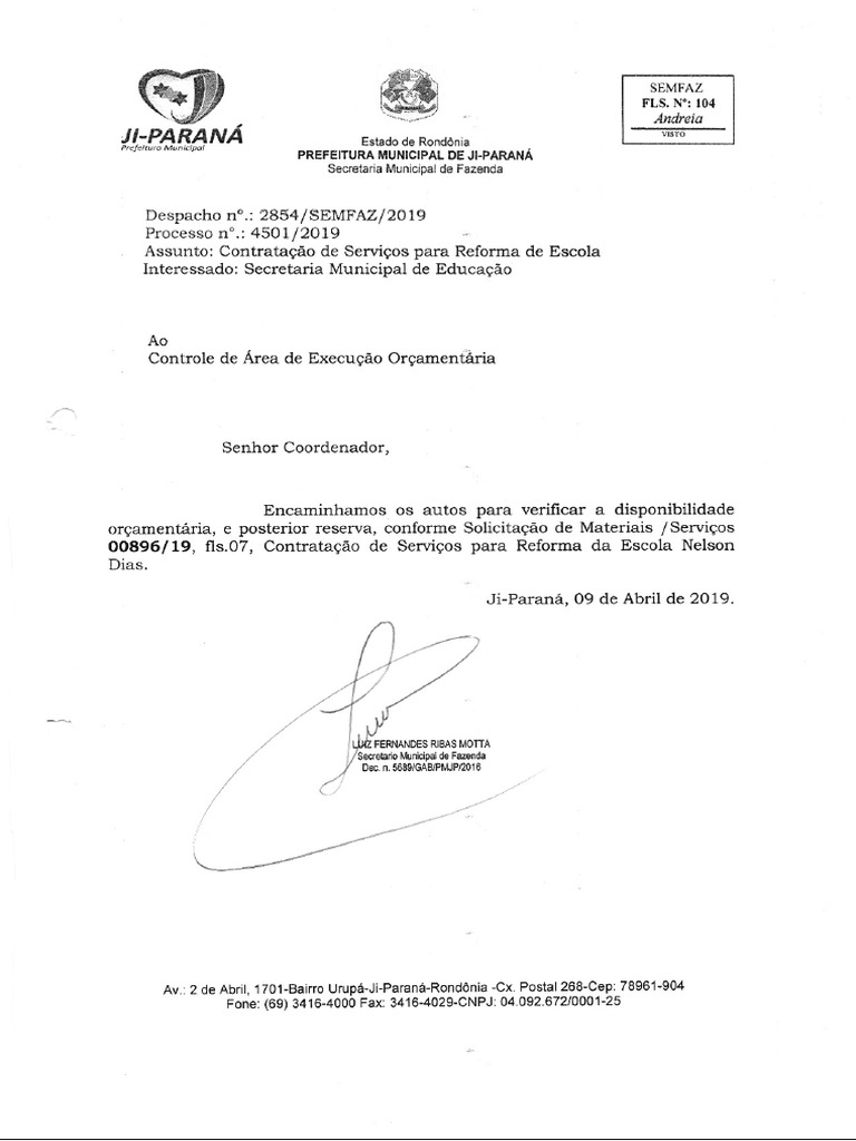 Modelo Reserva | PDF