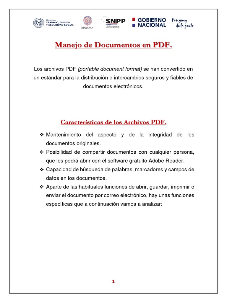 Manejo de Documentos PDF | PDF | Ventana (informática) | Software