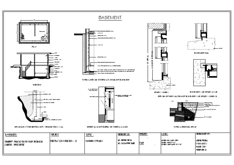Basement Pdf Basement Concrete