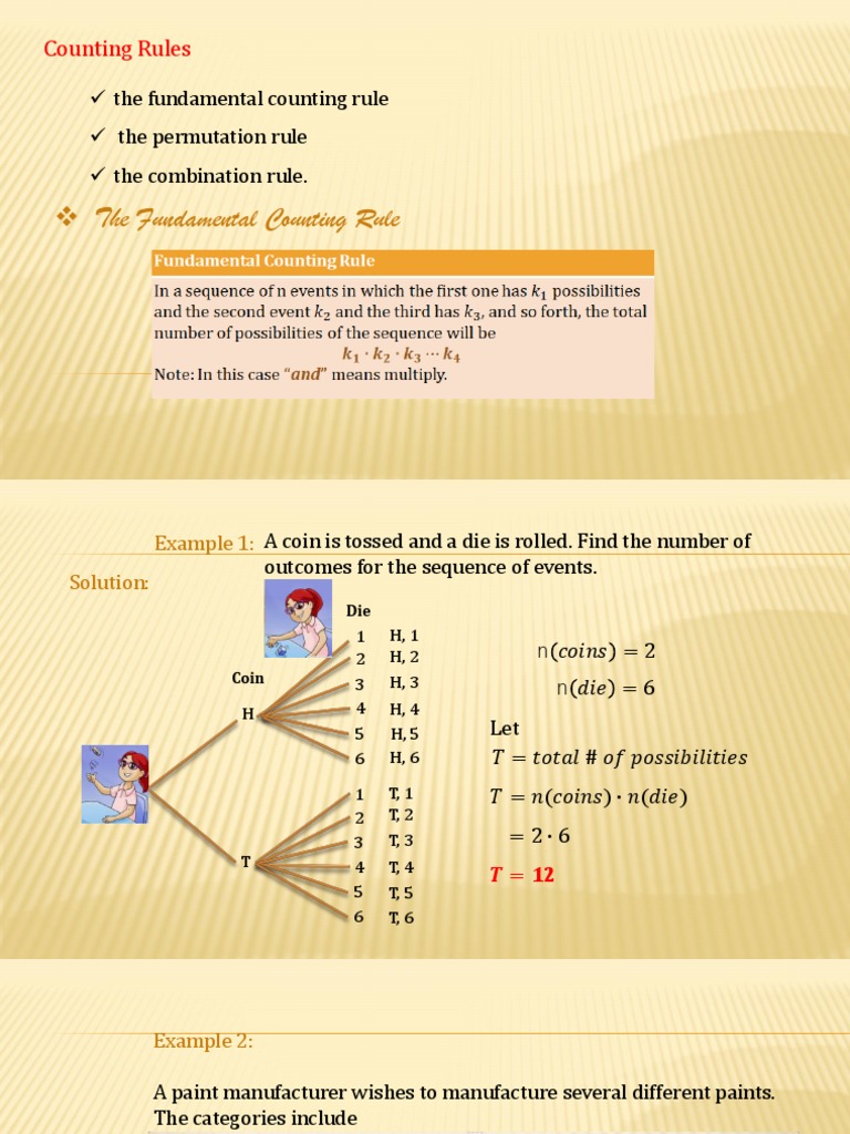Counting and Permutation Basics | PDF | Permutation | Blood Type