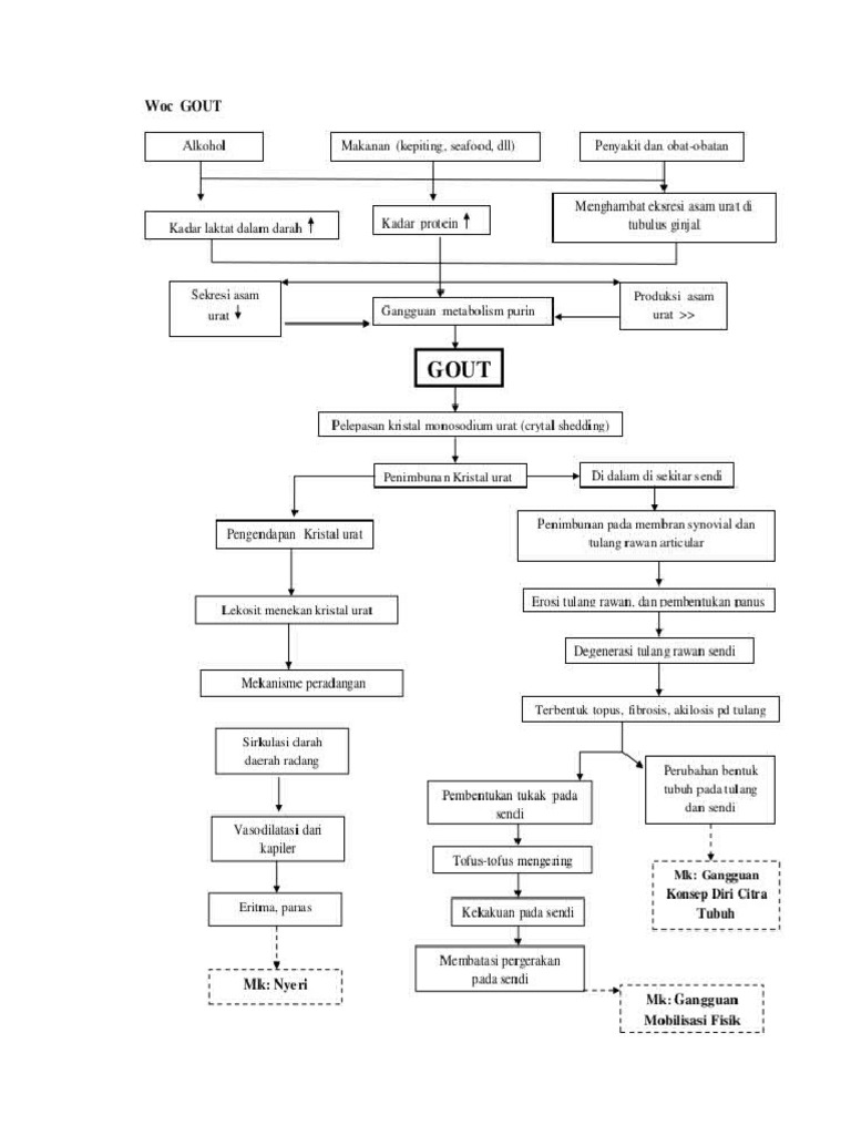 Woc Gout Arthritis | PDF