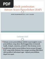 SAP (Satuan Acara Penyuluhan) | PDF