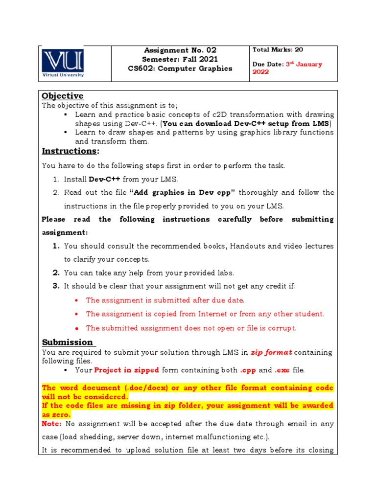 Fall 2021 - CS602 - 2 | PDF | Computer File | Zip (File Format)
